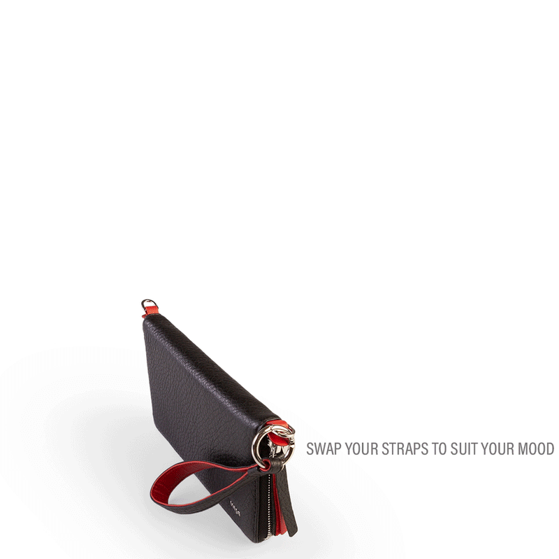 Lady leather clutch for iPhone - Crossbody Wallet - Vaja