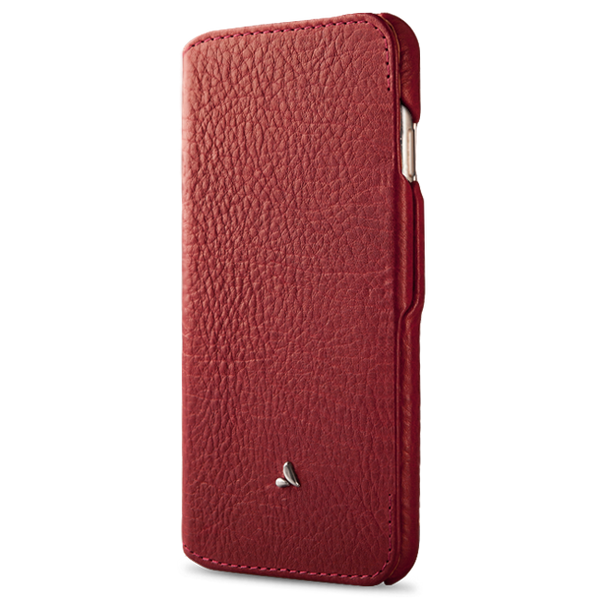 iPhone 7 Plus leather case with magnetic closure - Vaja