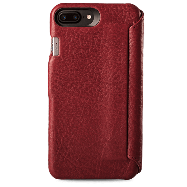 iPhone 7 Plus leather case with magnetic closure - Vaja