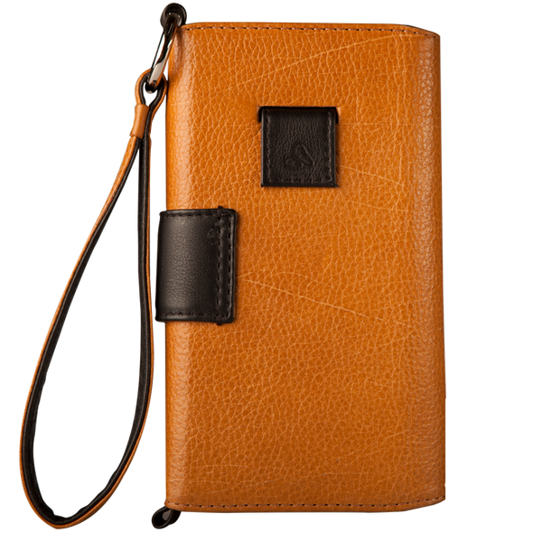 Lola XO - Premium iPhone 8 Plus leather wristlet case - Vaja